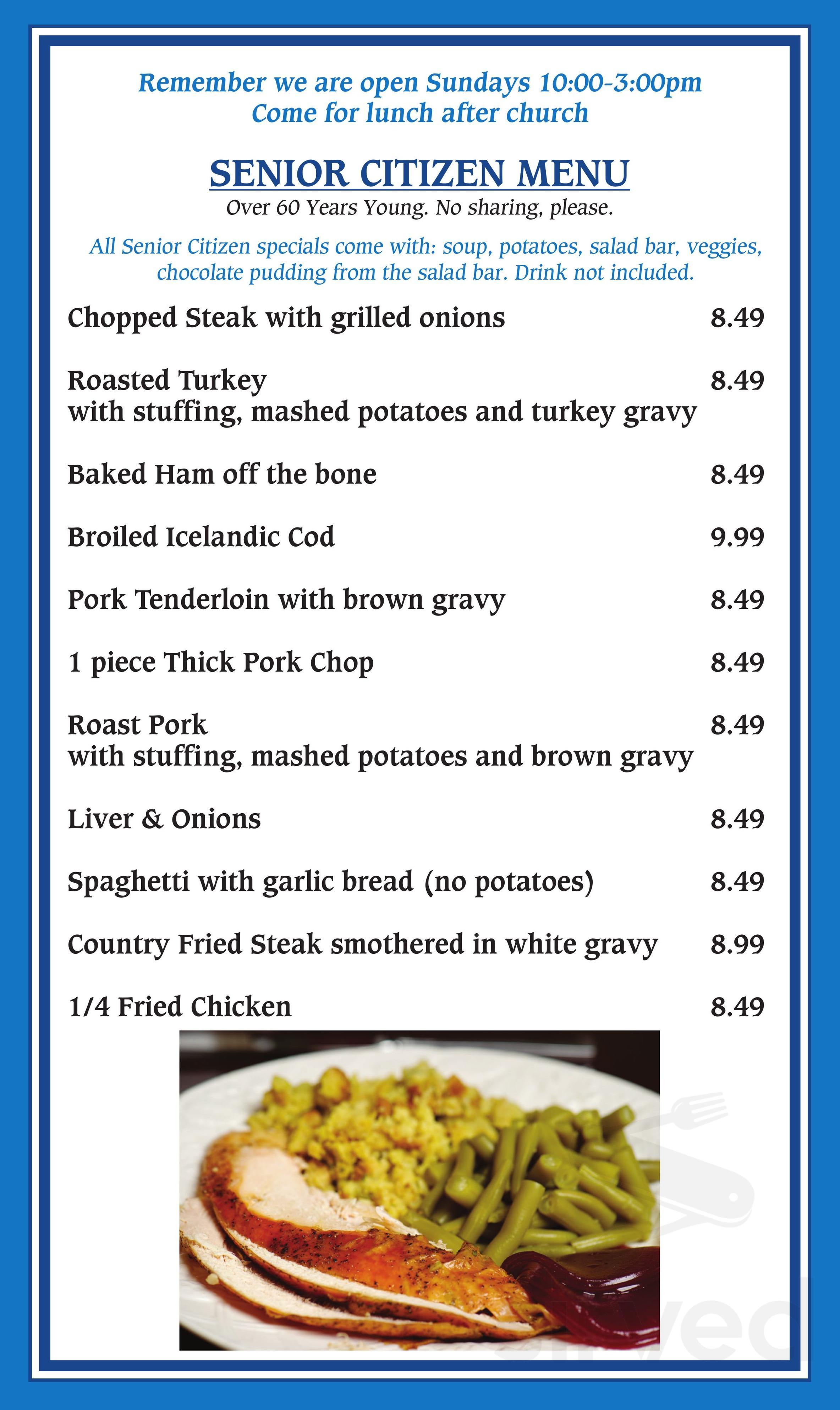 Menu - Lanark IL's Brothers Inn Family Restaurant | Sirved