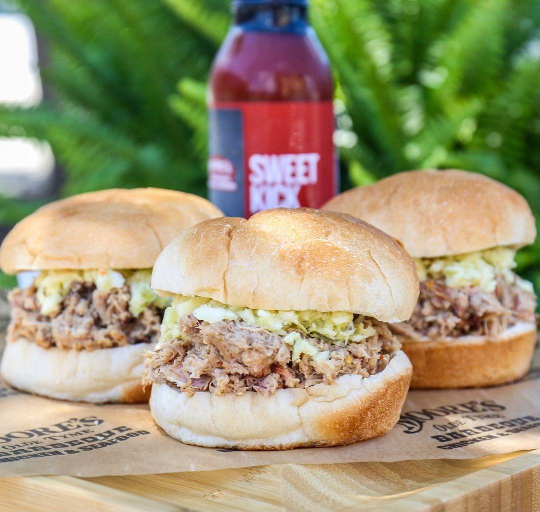 Moore's Olde Tyme Barbeque Chicken & Seafood menu in Morehead City ...