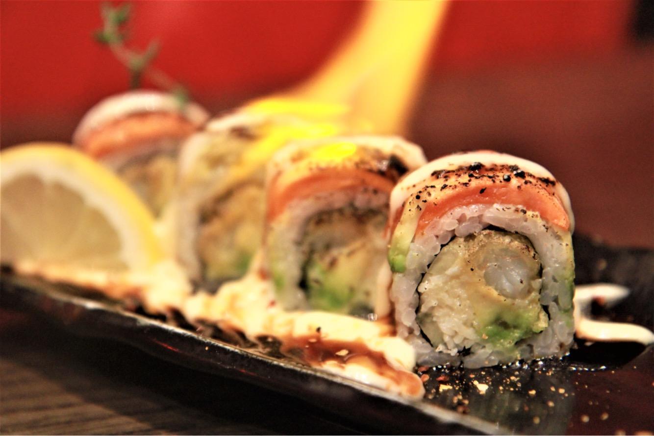 Sushi On menu in Port Coquitlam, British Columbia, Canada