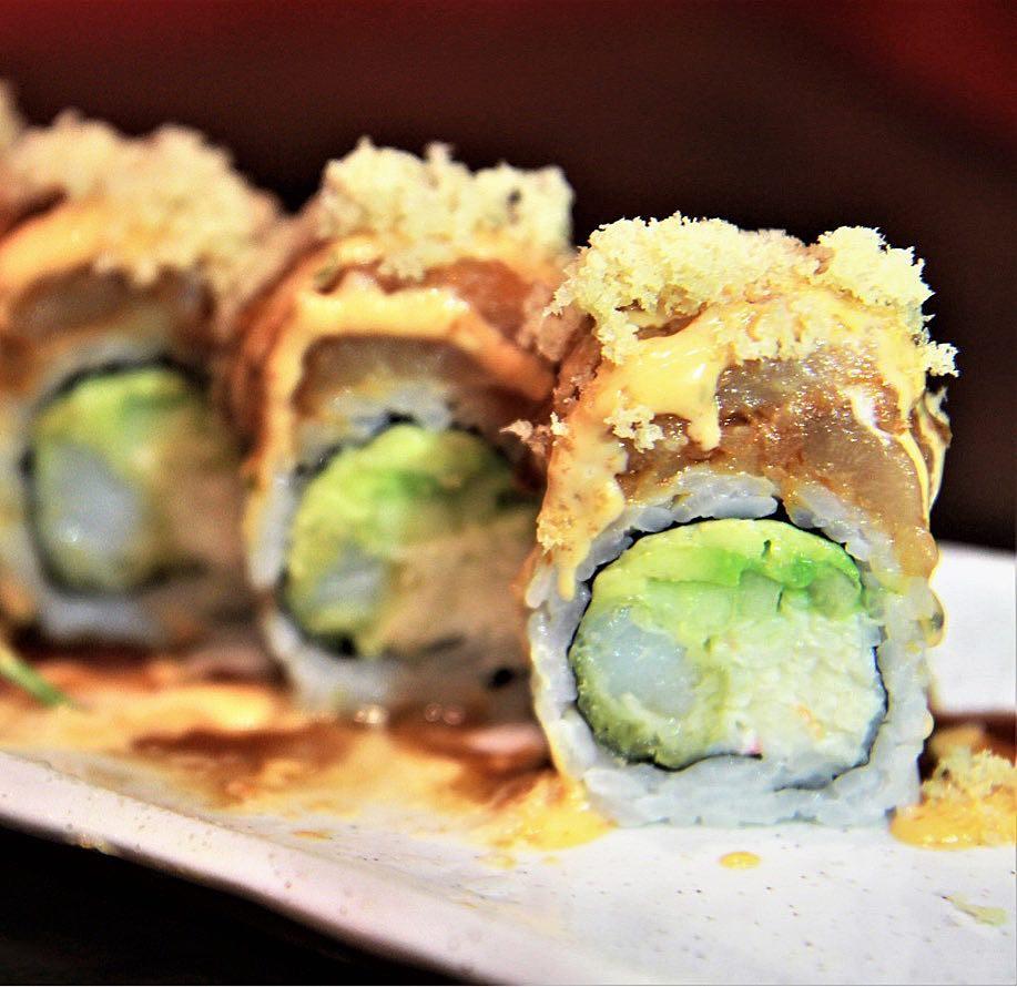 Sushi On menu in Port Coquitlam, British Columbia, Canada