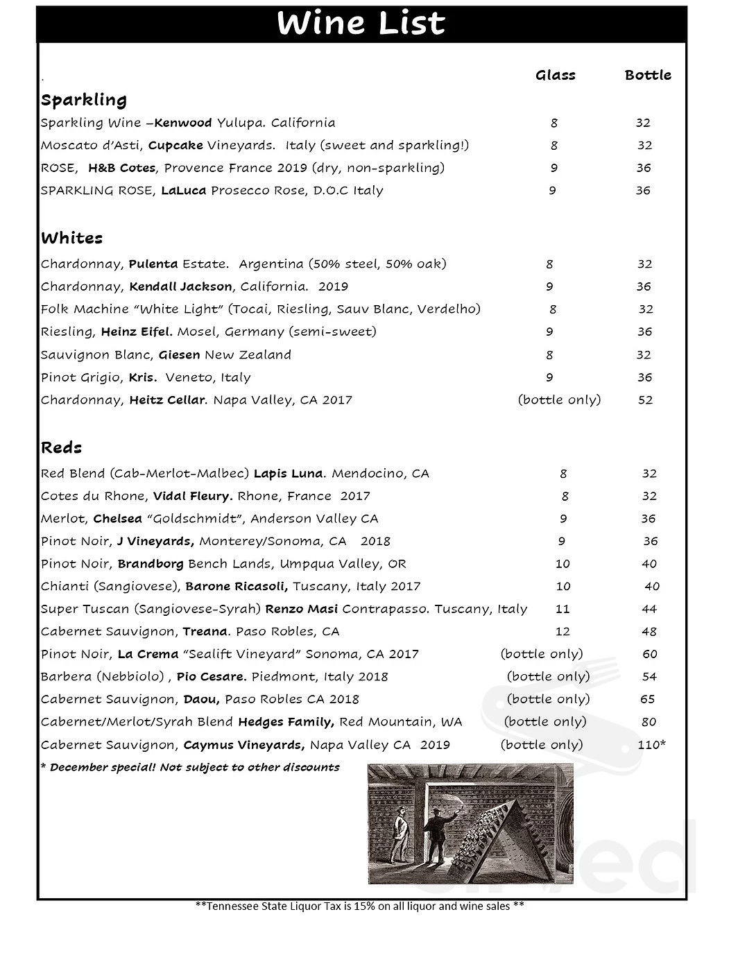 Izzy's menus in Franklin, Tennessee, United States