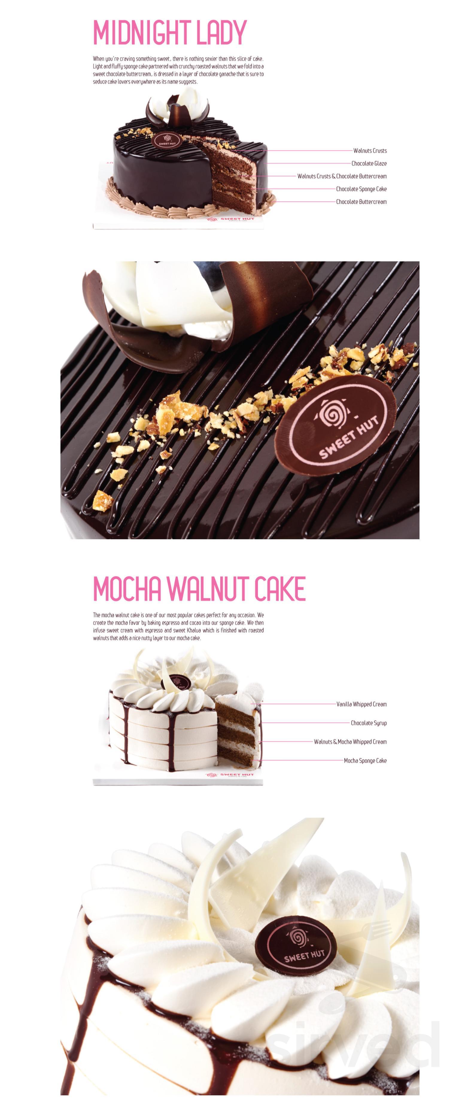 Sweet Hut Bakery & Cafe menu in Plano, Texas, USA