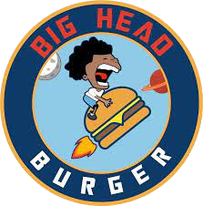 Big Head Burger menu in Waterloo, Iowa, USA