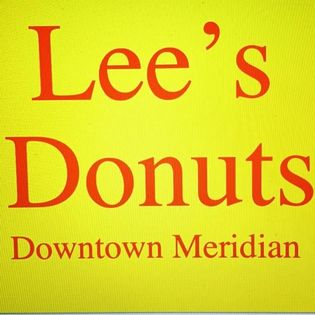 Menu for Lee's Donuts in Meridian, MS | Sirved