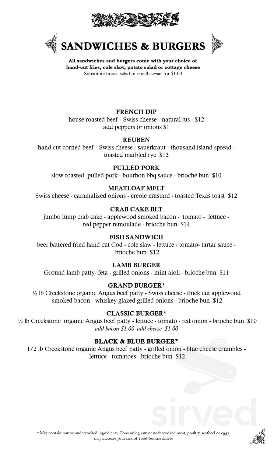 Angela's Kitchen menu in Surprise, Arizona, USA