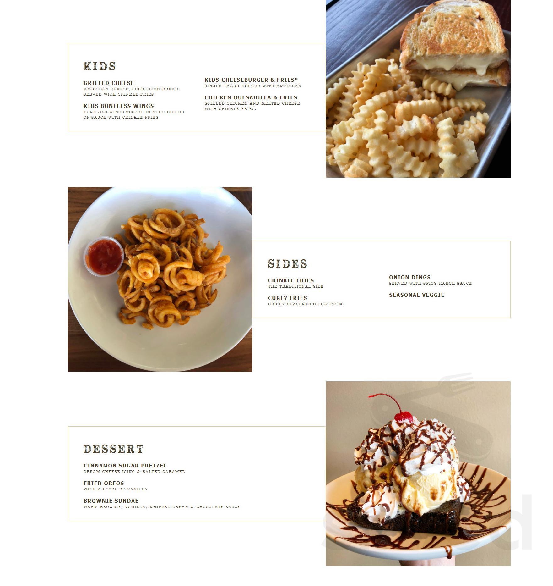 Menu - Reston VA's Buffalo Wing Factory | Sirved