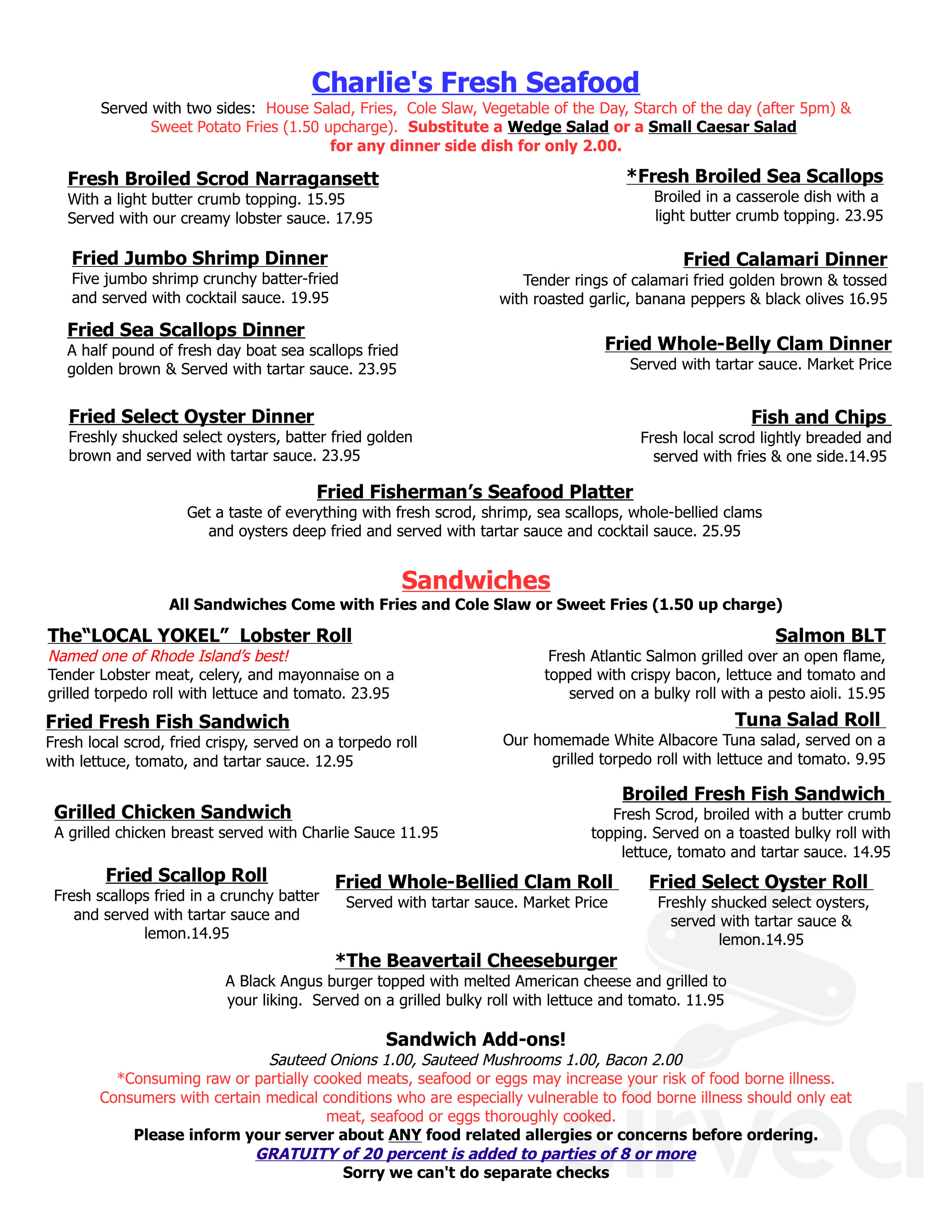 Islandish Marketplace presented by Chopmist Charlies menus in Jamestown ...