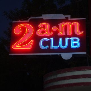 The 2AM Club menu in Mill Valley, California, USA