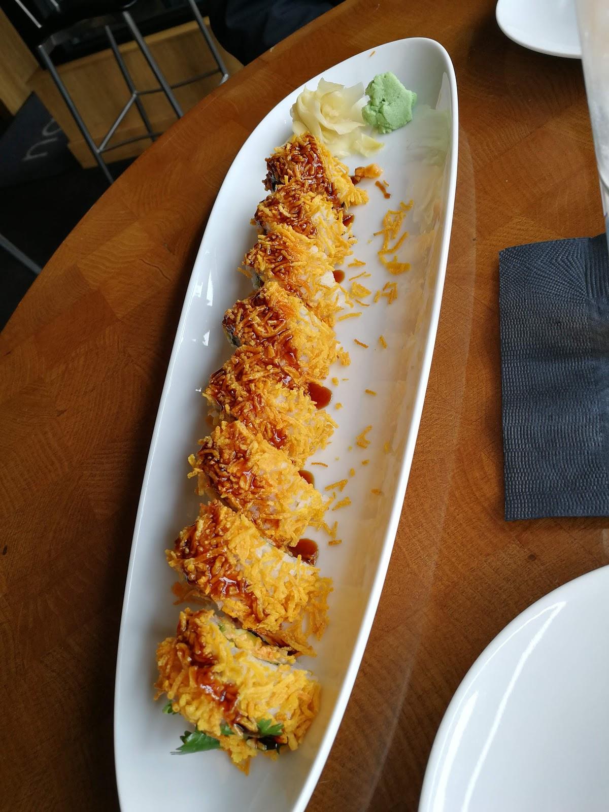 Nabuki menu in Hinsdale, Illinois, USA
