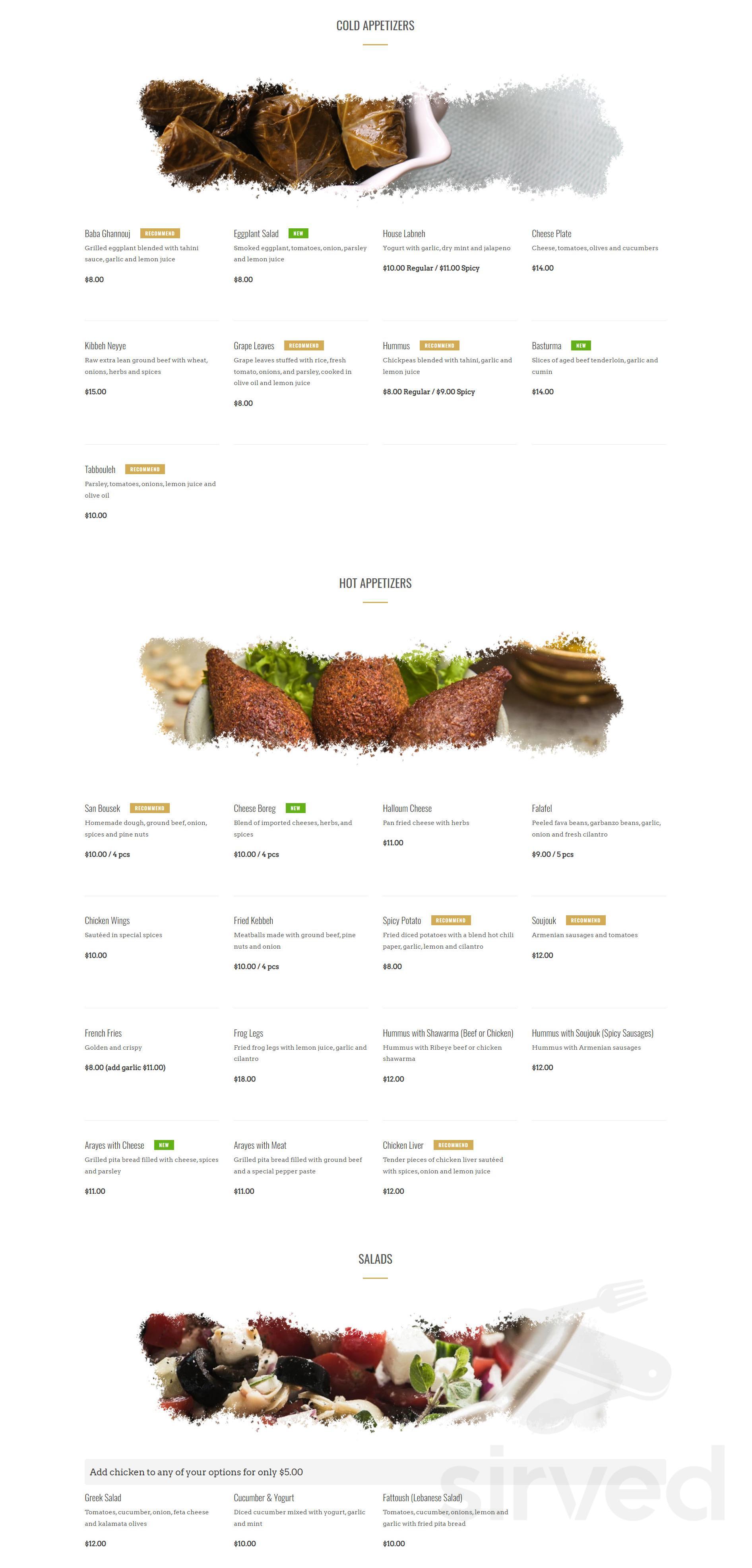 Golden Rose Restaurant & Banquet Hall menu in Buena Park, California, USA
