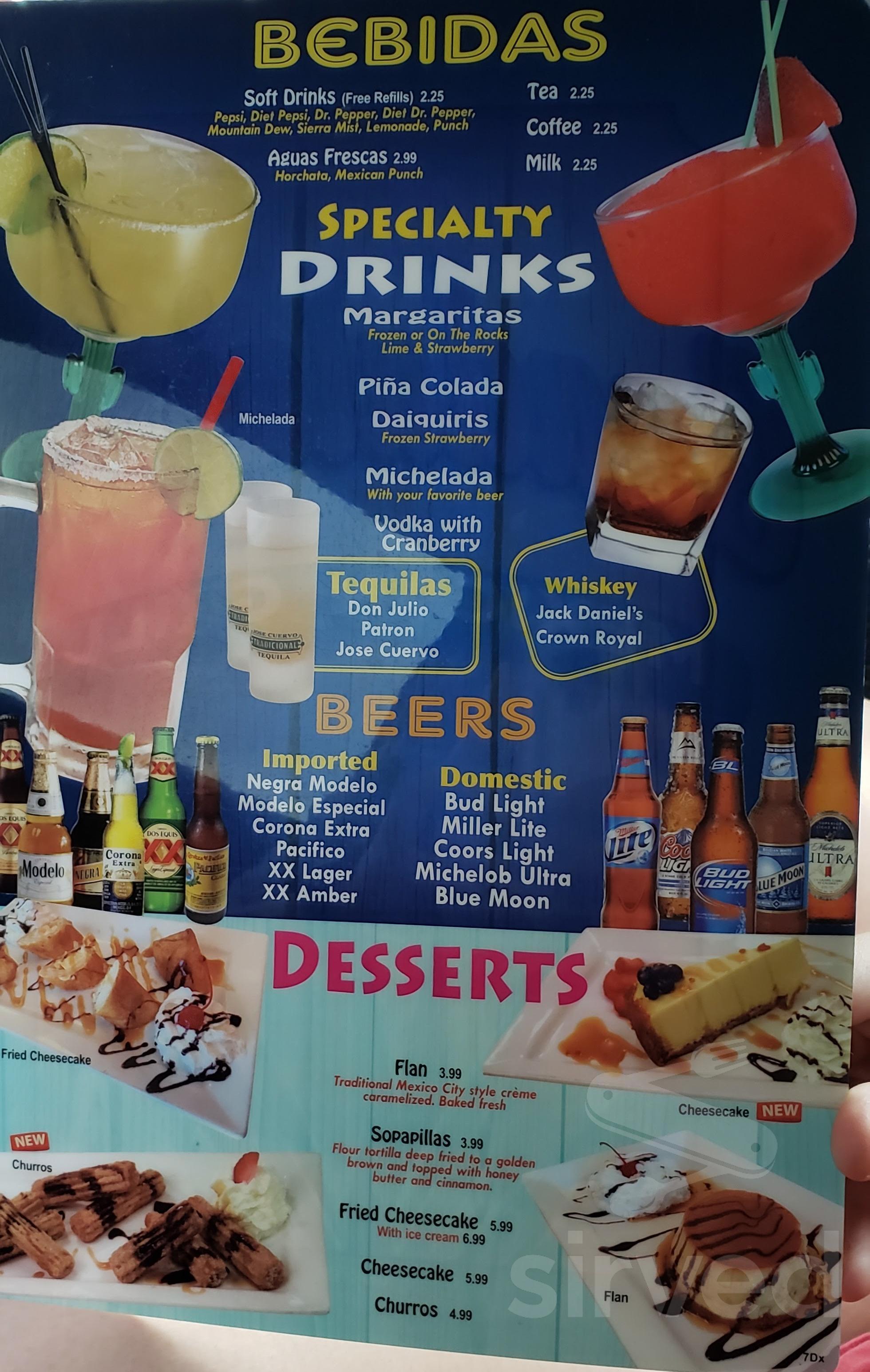 Guadalajara menus in Cabot, Arkansas, United States