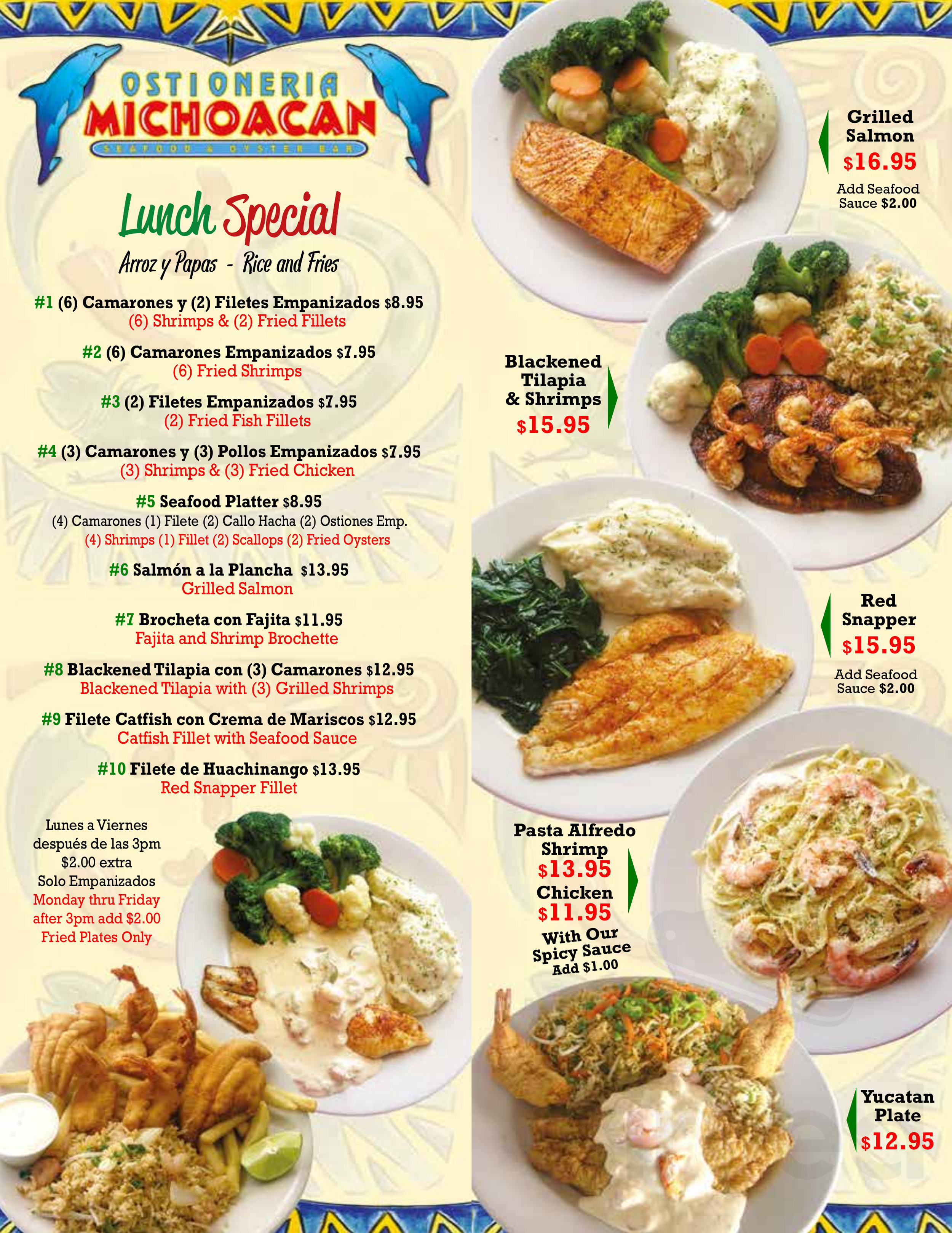 Ostioneria Michoacan #13 menus in McAllen, Texas, United States