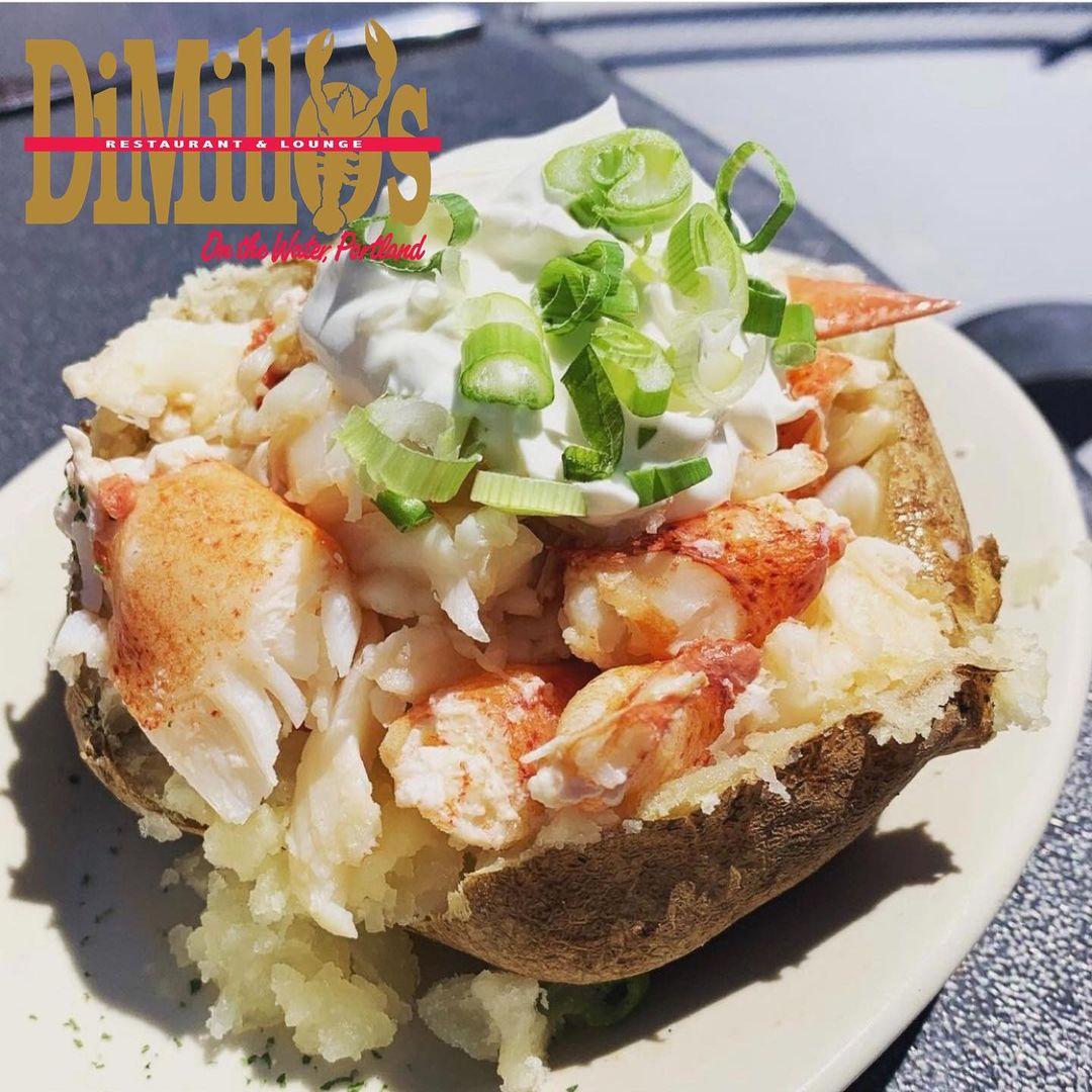 DiMillo's On The Water menu in Portland, Maine, USA