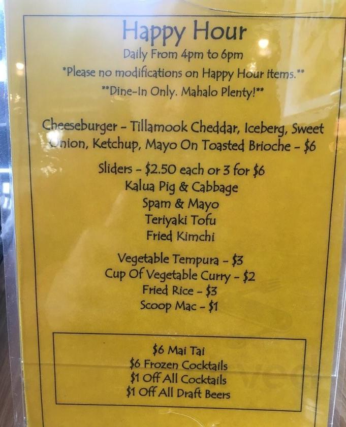 Menu - Portland OR's Ate-Oh-Ate Grill | Sirved