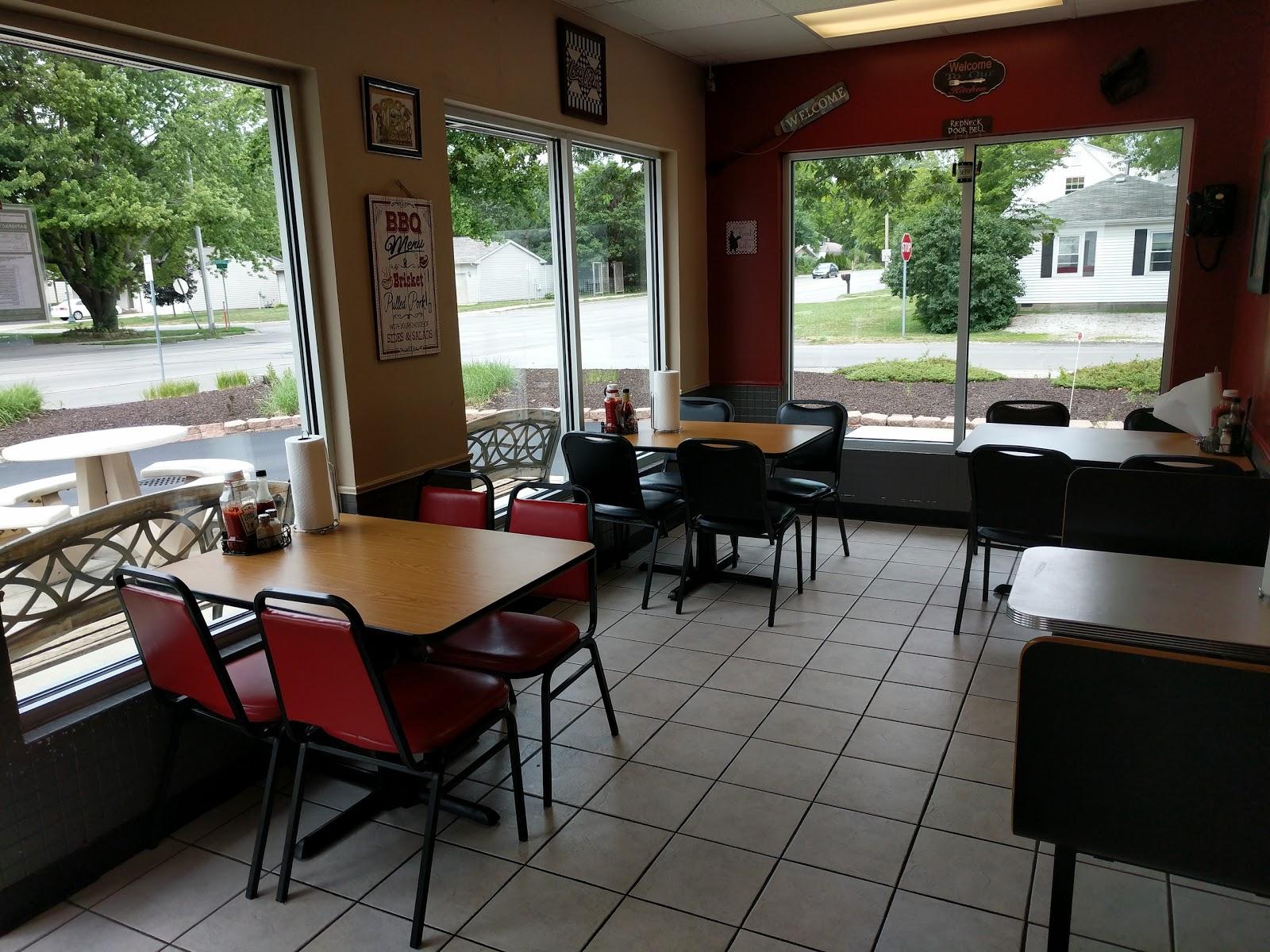 Bobo's Barbecue menu in Champaign, Illinois, USA