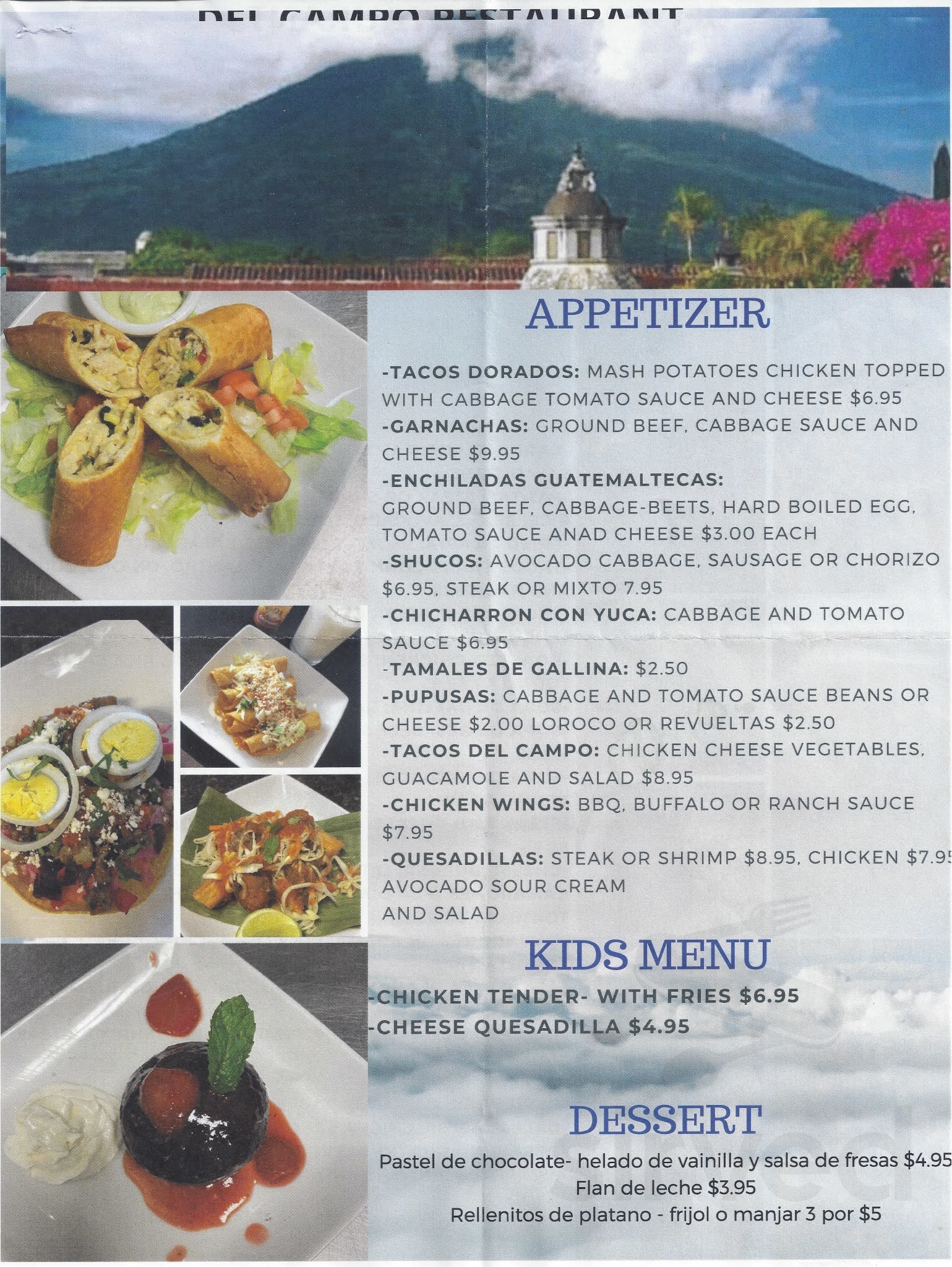 Barley House menu in Woodbridge, Virginia, USA