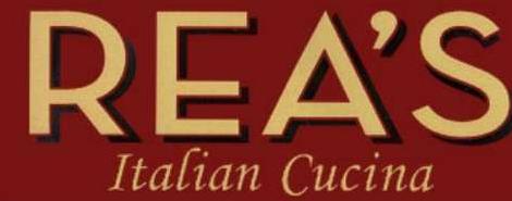 Menu for Rea's Italian Cucina in Calgary, AB | Sirved