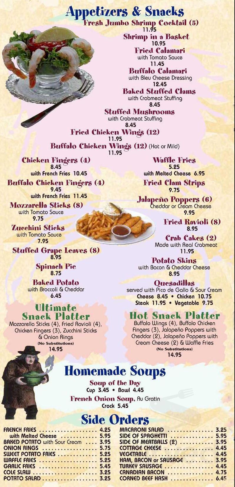 Alexis Diner menu in Newburgh, New York, USA