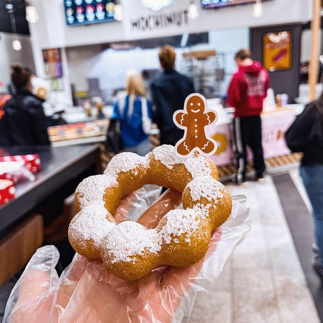 Mochinut menu in San Marcos, Texas, USA