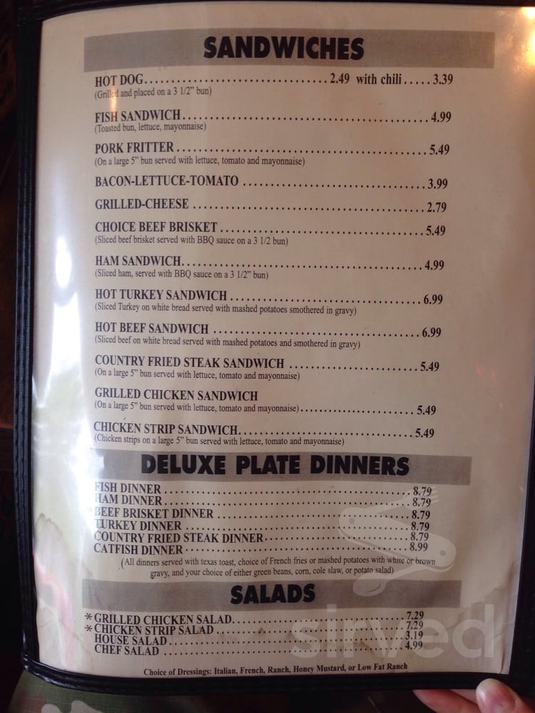 Homer's Drive In menus in Leavenworth, Kansas, United States