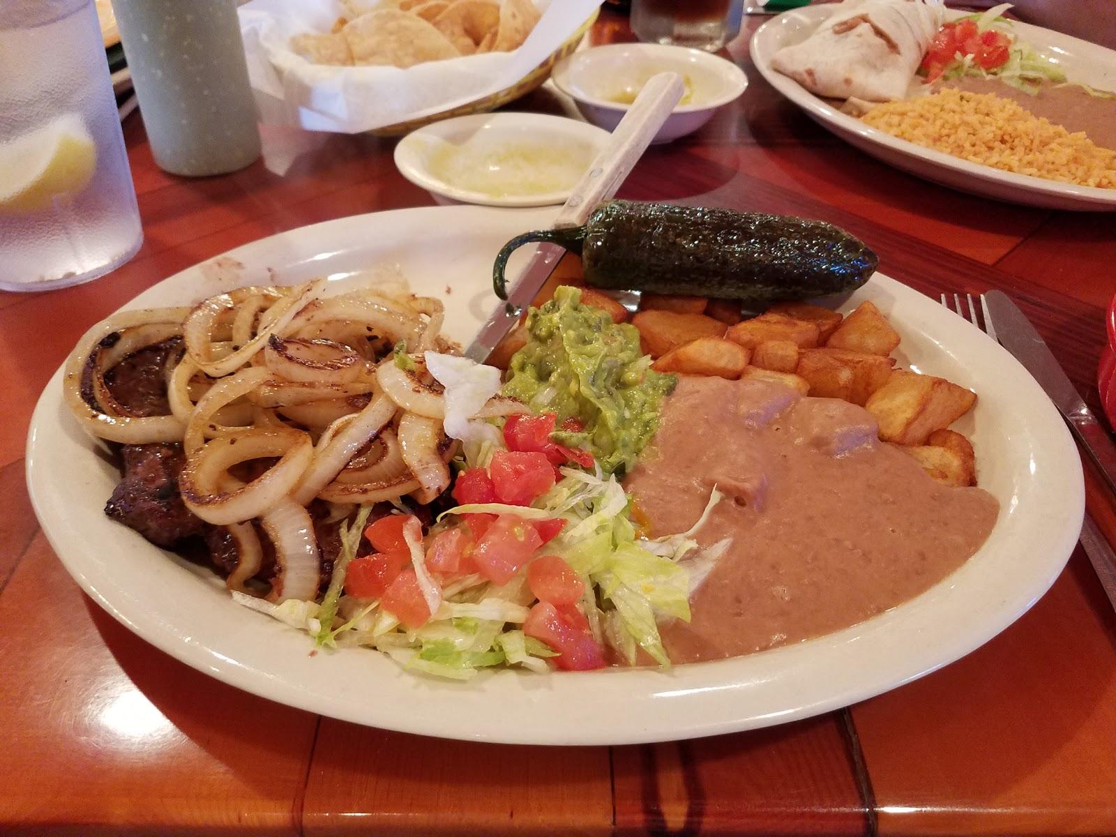 Hilda's Tortillas menu in Fredericksburg, Texas, USA