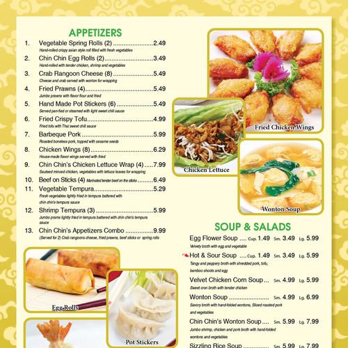 Chin Chin menu in Sparks, Nevada, USA