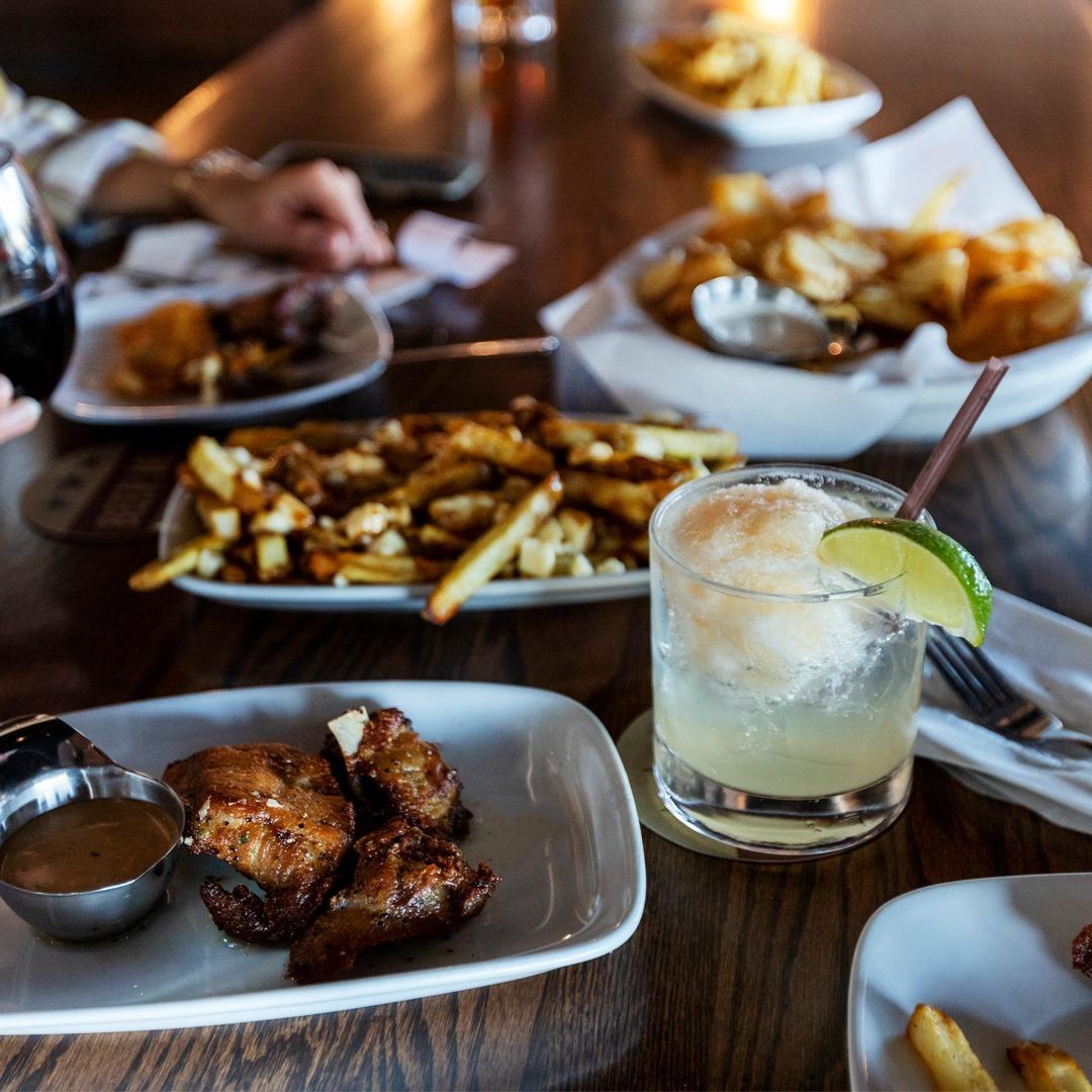 Original Joe's menu in Regina, Saskatchewan, Canada