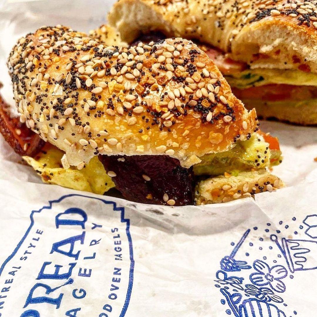 Spread Bagelry menu in Glen Mills, Pennsylvania, USA