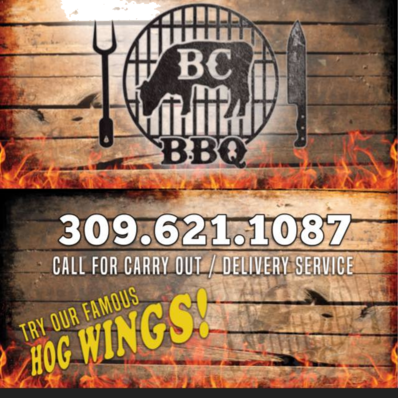 Menu for BC BBQ in Pekin, IL | Sirved