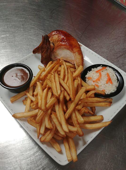 Coq O Bec menu in Mirabel, Quebec, Canada