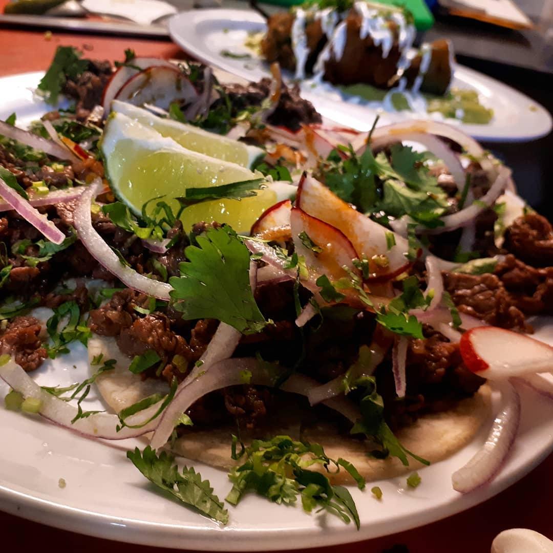 Caifan menu in Montréal, Quebec, Canada