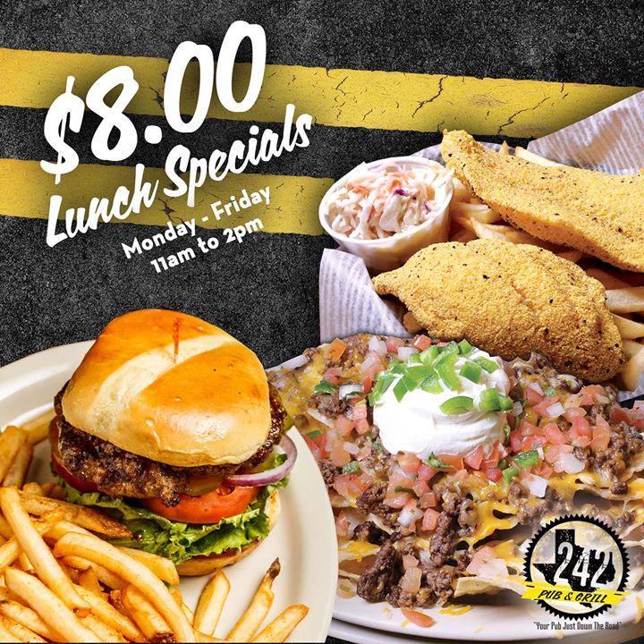 242 Pub & Grill menus in Magnolia, Texas, United States