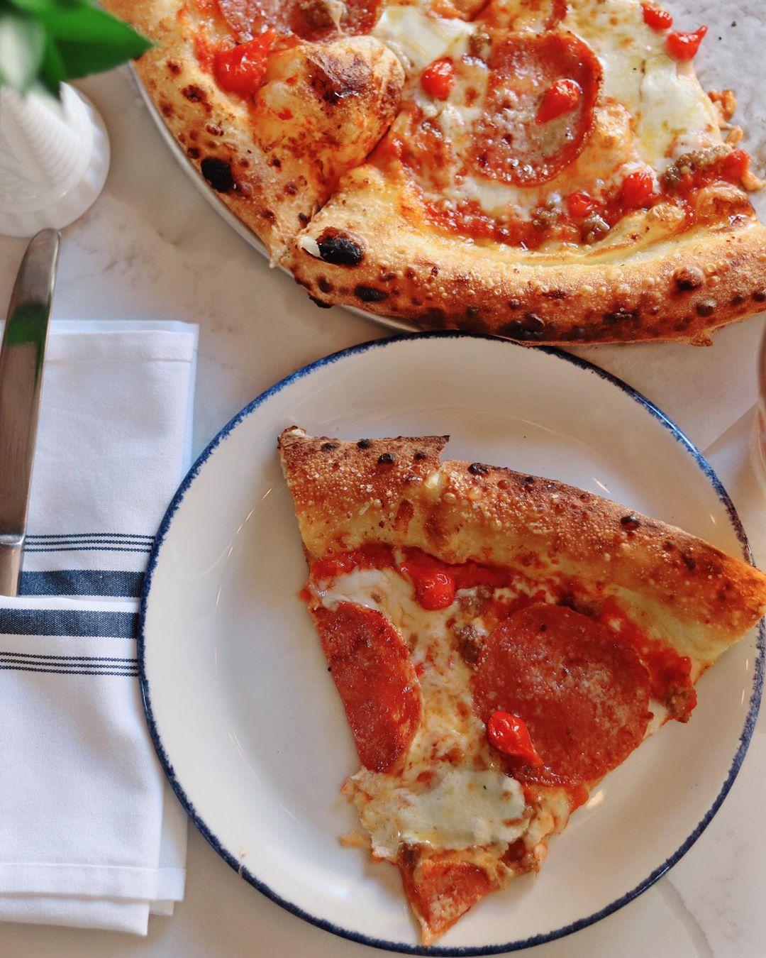 The Hall's Pizza Kitchen menu in Oklahoma City, Oklahoma, USA