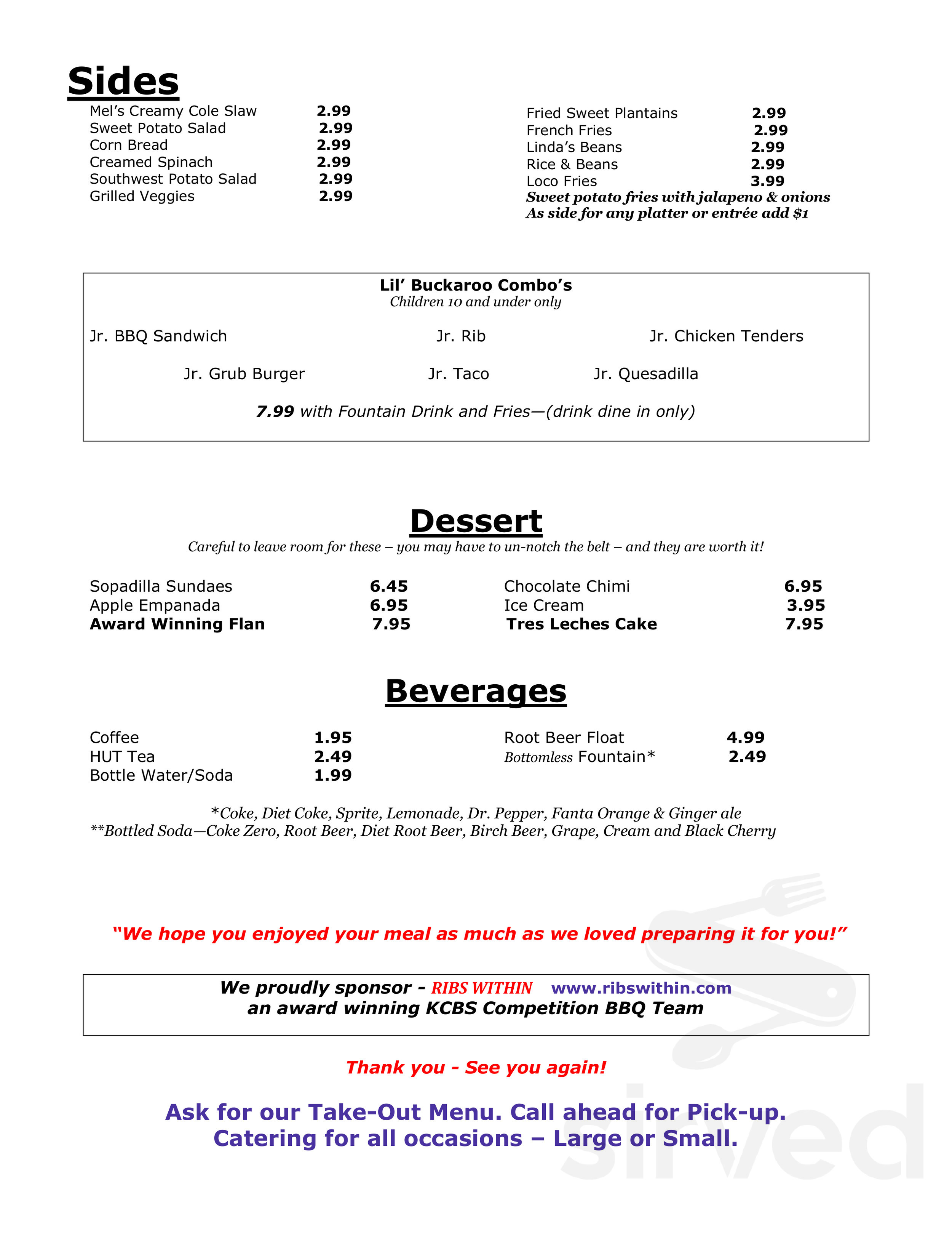 Grub Hut Mexican BBQ & Grill menu in Jersey City, New Jersey, USA