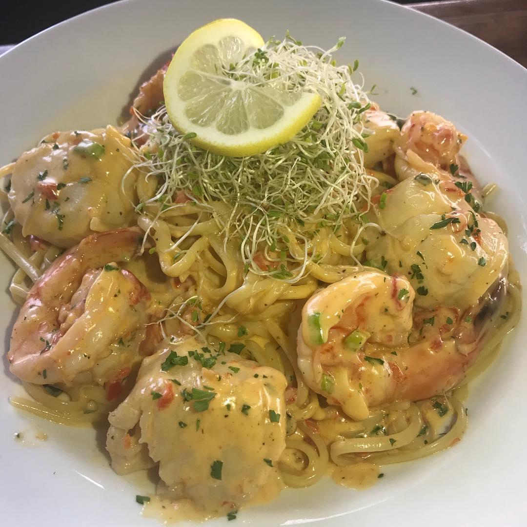 Harbor Docks menu in Destin, Florida, USA