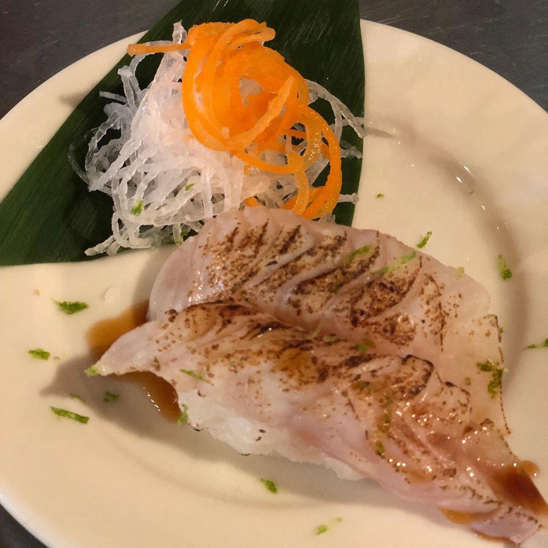 Harbor Docks menu in Destin, Florida, USA