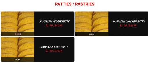 Menu for Irie I Bistro Jamaican Food - Jerk Chicken and Jerk Pork in ...