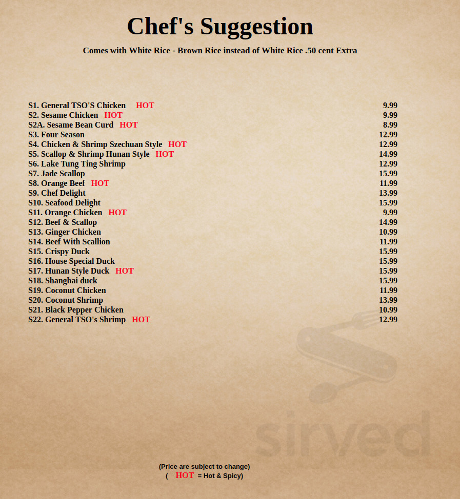 Wokery In Mystic (Chinese Restaurant) menu in Mystic, Connecticut, USA