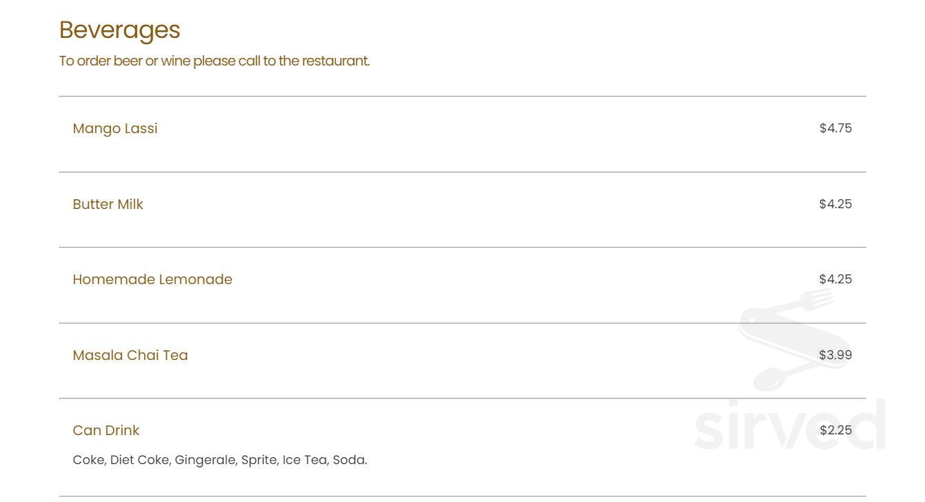 Caraway Grill - Regina East menus in Regina, Saskatchewan, Canada