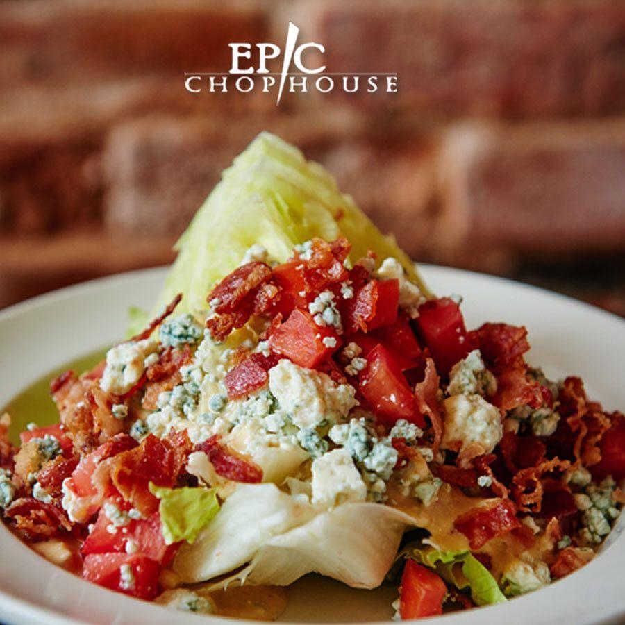 Epic Chophouse menu in Mooresville, North Carolina, USA