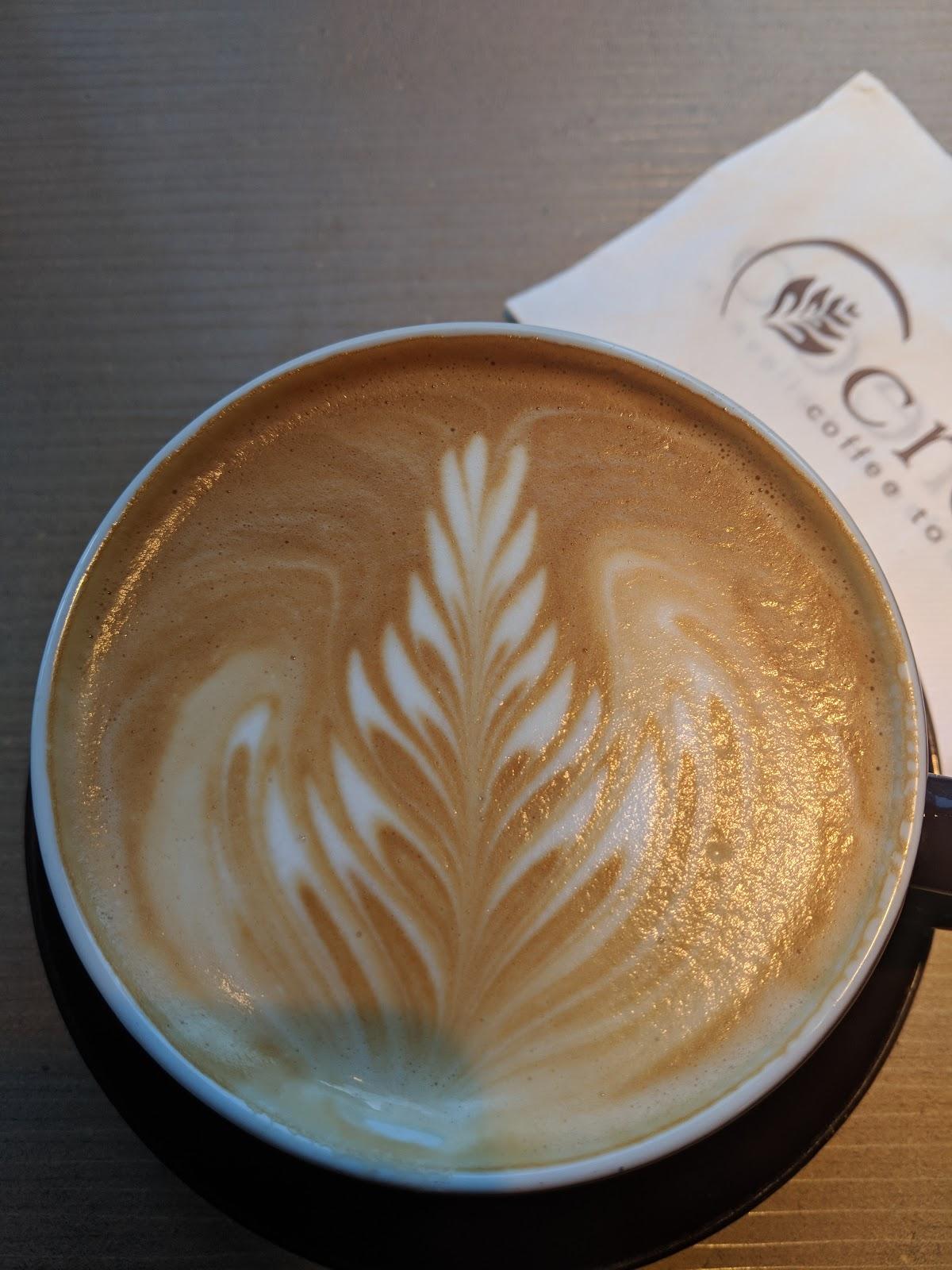 Credo Coffee menu in Edmonton, Alberta, Canada