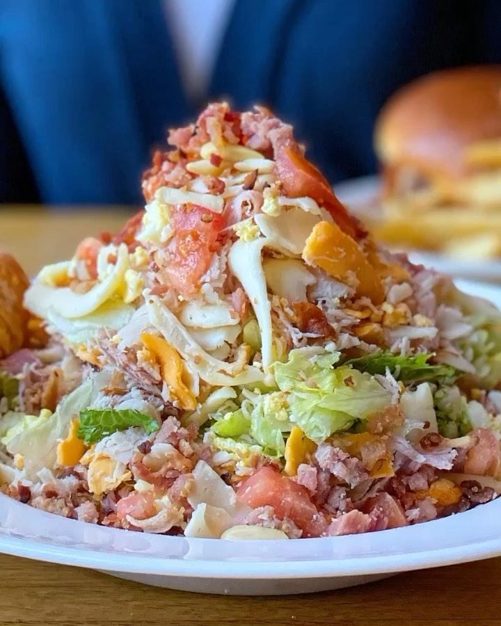 California Dreaming menu in Charleston, South Carolina, USA