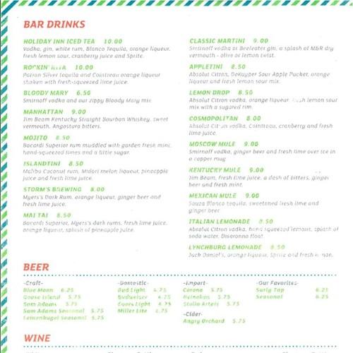 Ice House Restaurant menu in Detroit Lakes, Minnesota, USA