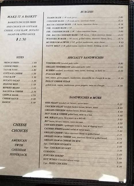 Andrea's Pizzeria and Grill menu in Alpha, Illinois, USA