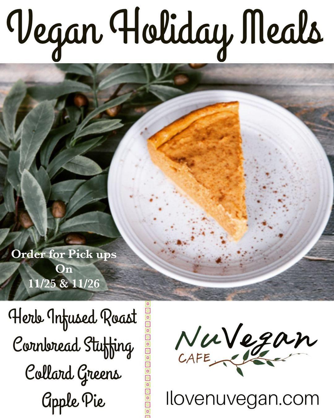 NuVegan Cafe - College Park menu in College Park, Maryland, USA