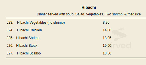 Panda Garden Restaurant menus in Paragould, Arkansas, United States