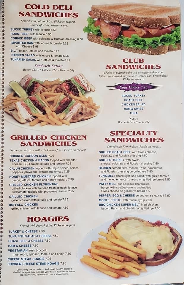 Koffee Korner Cafe menu in Lansdale, Pennsylvania, USA