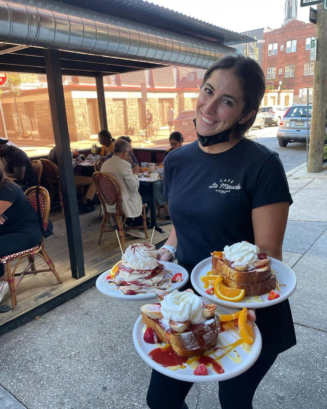 Cafe La Maude menu in Philadelphia, Pennsylvania, USA