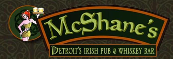 Menu for McShane's Irish Pub & Whiskey Bar in Detroit, MI | Sirved