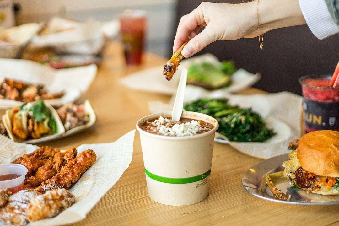 Unforked menu in Overland Park, Kansas, USA